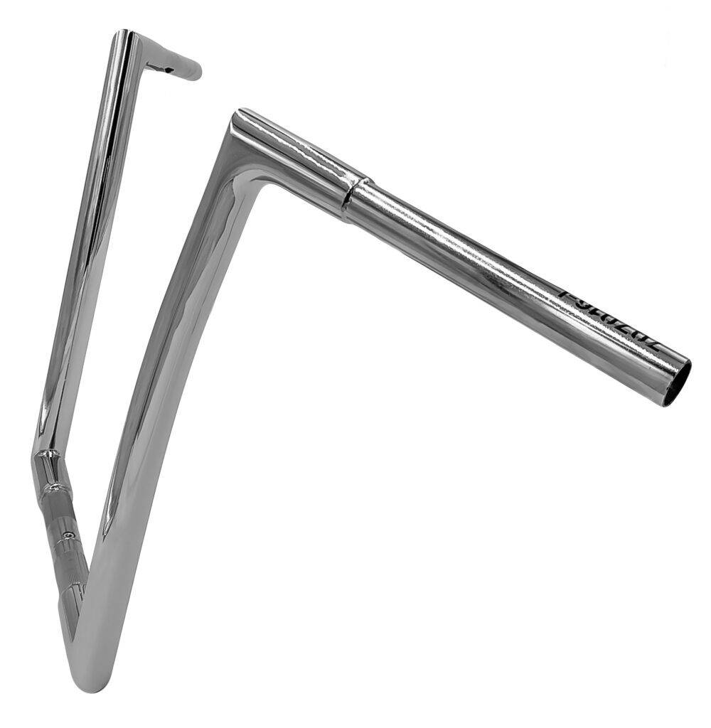 1¼" Flat Top Handlebar- 16" Chrome | Fat Baggers
