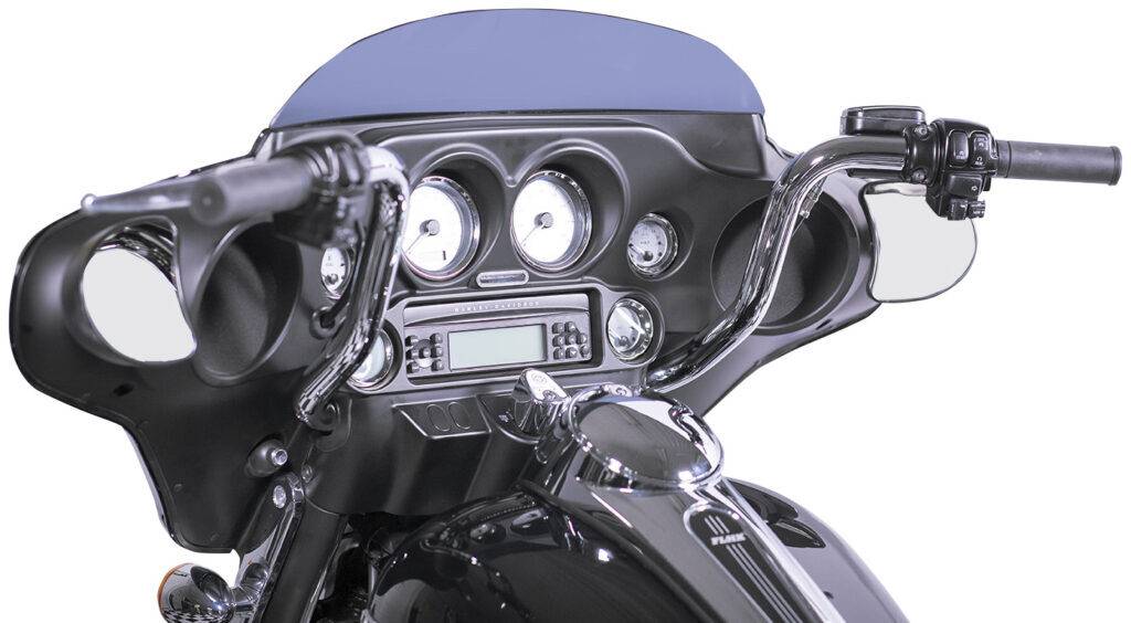 1¼" Round Top Handlebar- 12" Chrome | Fat Baggers